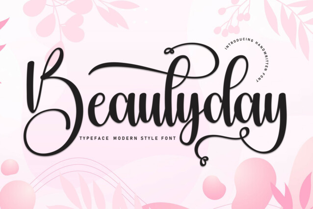 Beautyday Script Font - Download Free Font