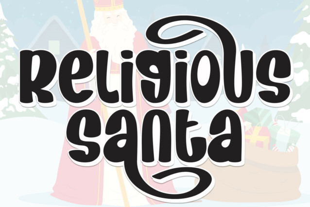 Religious Santa Display Font - Download Free Font