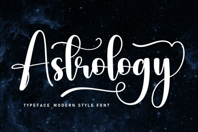 Astrology Script Font - Download Free Font