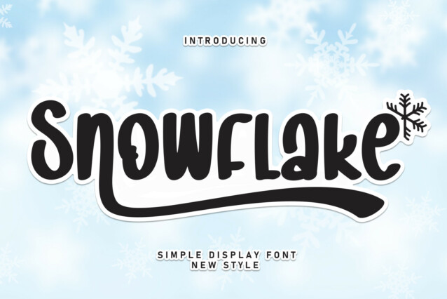 Snowflake Brush Font - Download Free Font