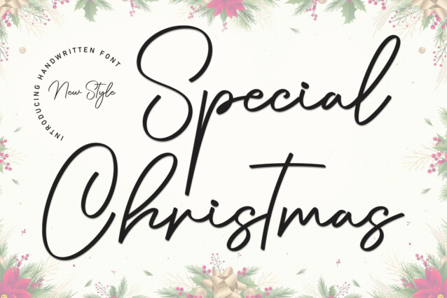 Special Christmas Script Font - Download Free Font