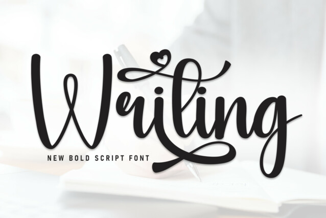 Writing Script Typeface - Download Free Font