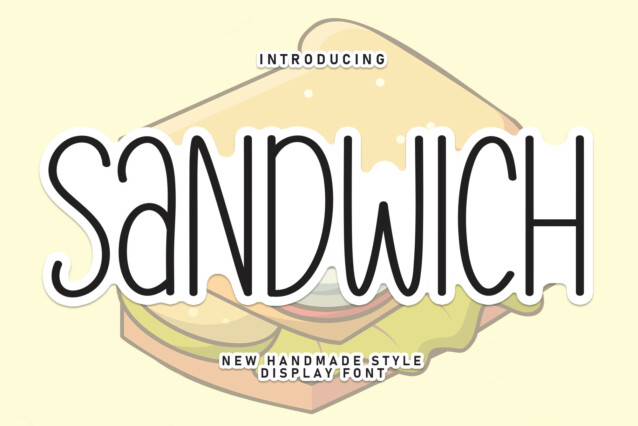 Sandwich Display Font - Download Free Font