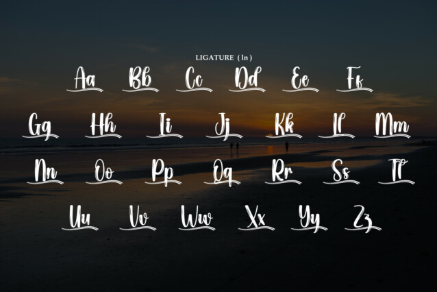 Evening Beach Script Font - Download Free Font