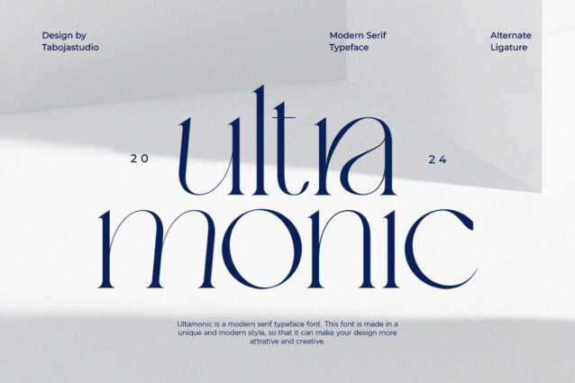 Ultra Monic Font - Download Free Font