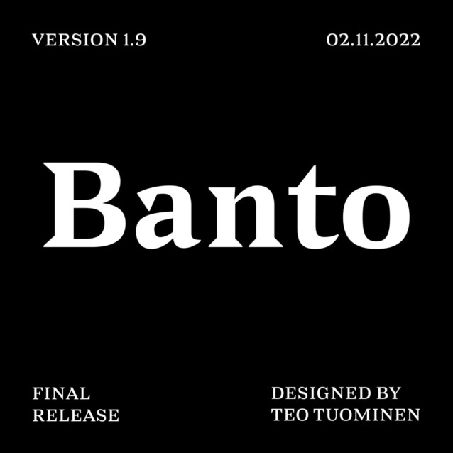 Banto Font Family - Download Free Font