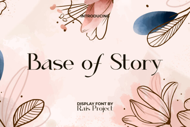 Base Of Story Font - Download Free Font