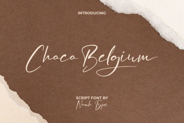 Choco Belgium Script Font - Download Free Font