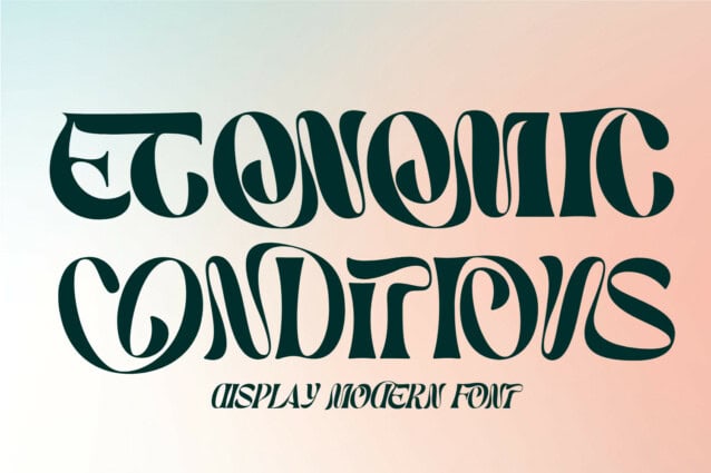 Economic Conditions Font - Befonts