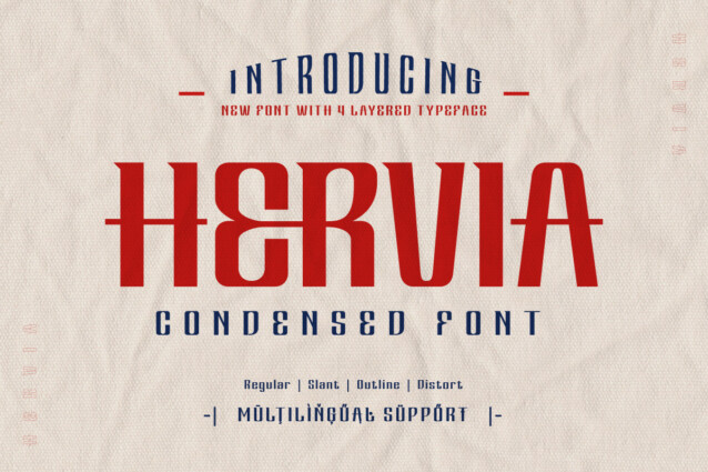 Hervia Font - Download Free Font