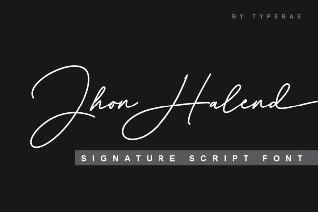 Jhon Halend Font - Download Free Font