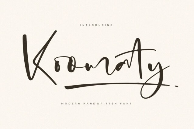Koomaty Font - Download Free Font