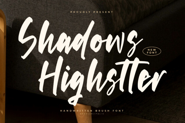 Shadows Highstter Font - Download Free Font