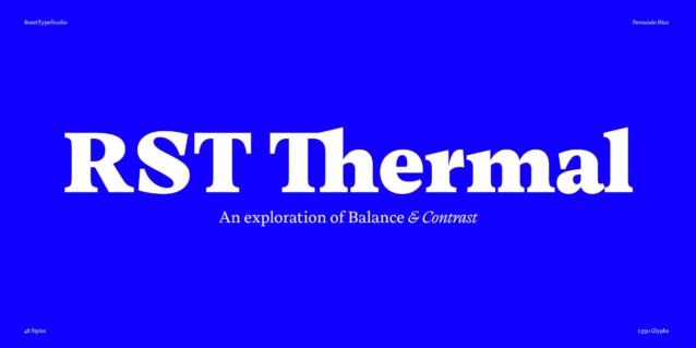 Thermal Font Family - Download Free Font