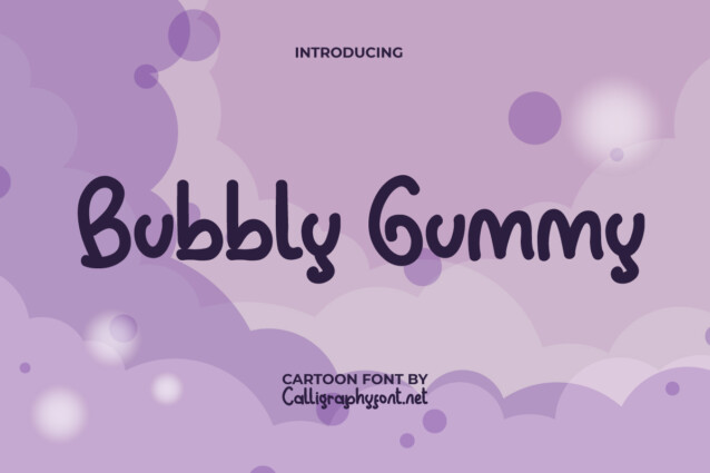 Bubbly Gummy Font - Download Free Font