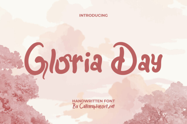Gloria Day Font - Befonts