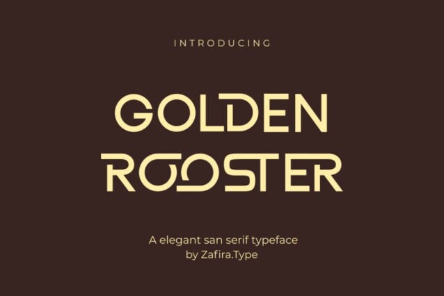 Golden Rooster Font - Download Free Font