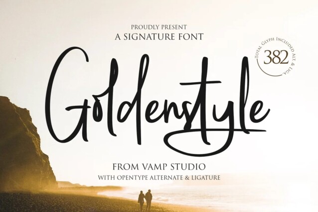 Goldenstyle Font - Download Free Font