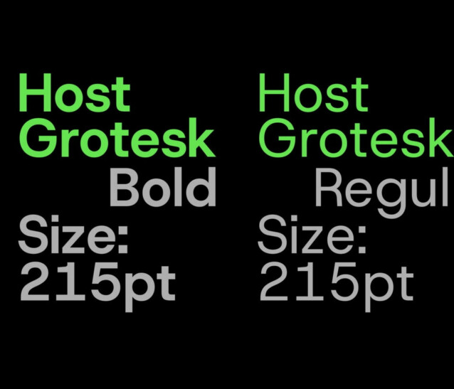 Host Grotesk Font family - Download Free Font