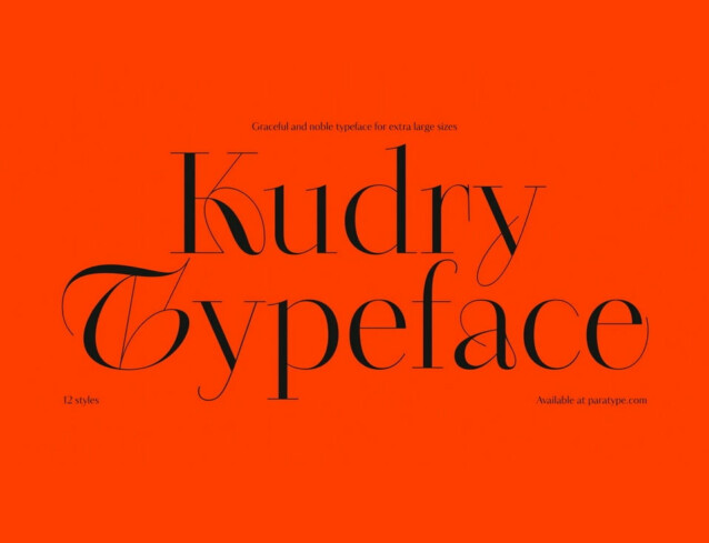 Kudry Font - Download Free Font