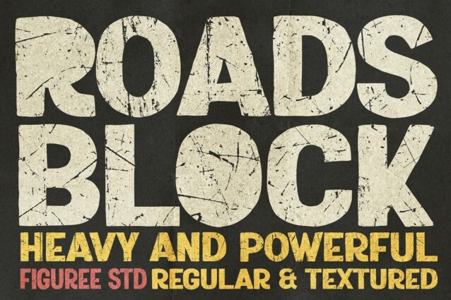 Roads Block Font - Download Free Font