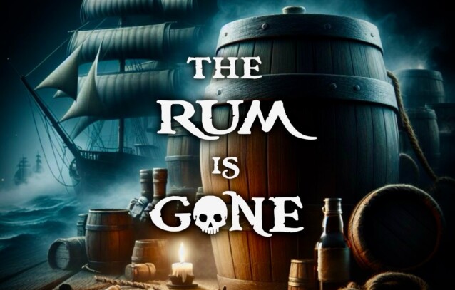 The Rum Is Gone Font - Befonts