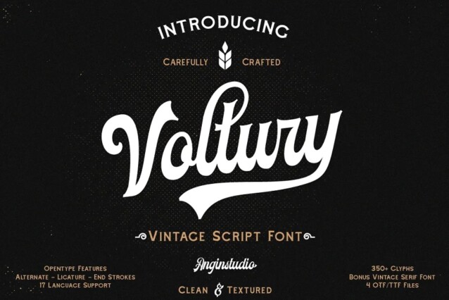 Voltury Font - Download Free Font