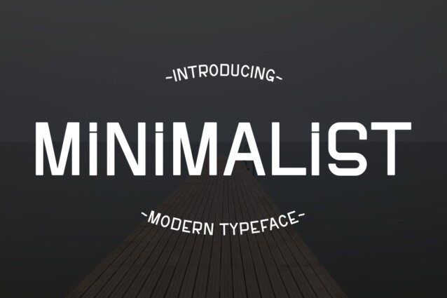 Minimalist Sans Serif Font - Download Free Font