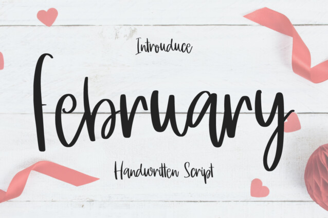 February Script Typeface - Download Free Font