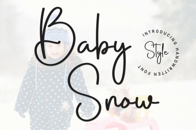 Baby Snow Script Font - Download Free Font