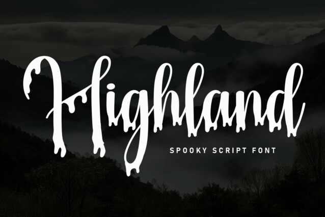 Highland Handwritten Typeface - Download Free Font