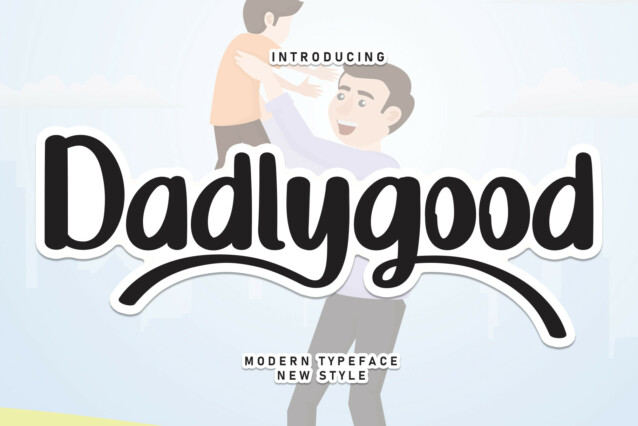 Dadlygood Brush Font - Befonts
