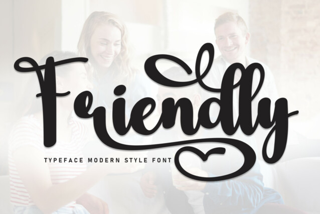 Friendly Script Typeface - Download Free Font