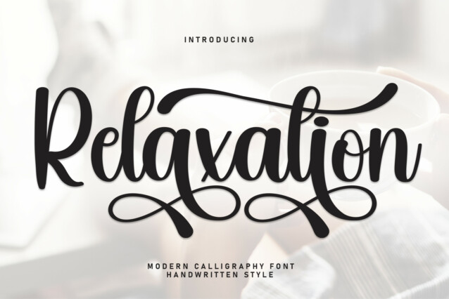 Relaxation Script Font - Download Free Font
