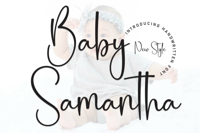 Baby Samantha Script Font - Download Free Font