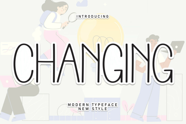 Changing Display Font - Download Free Font