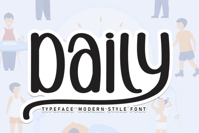 Daily Display Font - Download Free Font