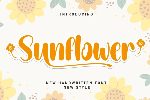 Sunflower Display Font - Download Free Font