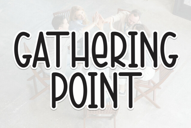 Gathering Point Display Font - Befonts