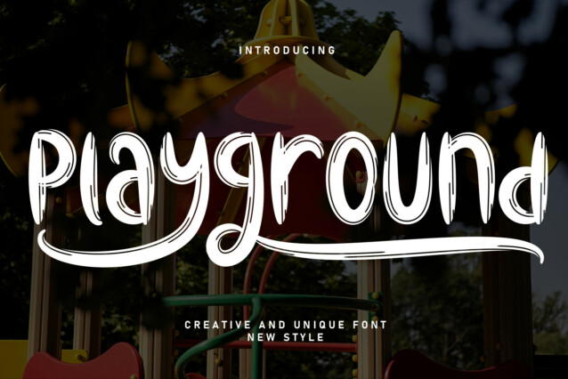 Playground Brush Font - Download Free Font