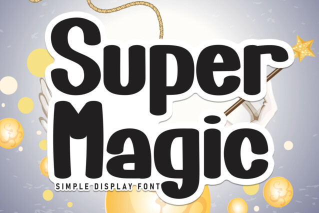 Super Magic Display Font - Download Free Font