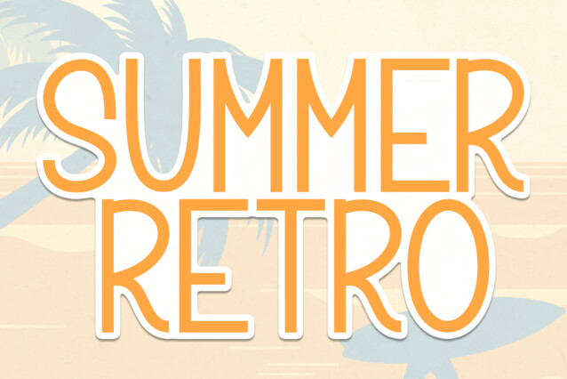 Summer Retro Display Font - Download Free Font