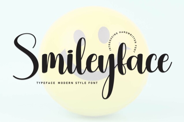 Smileyface Script Typeface - Download Free Font