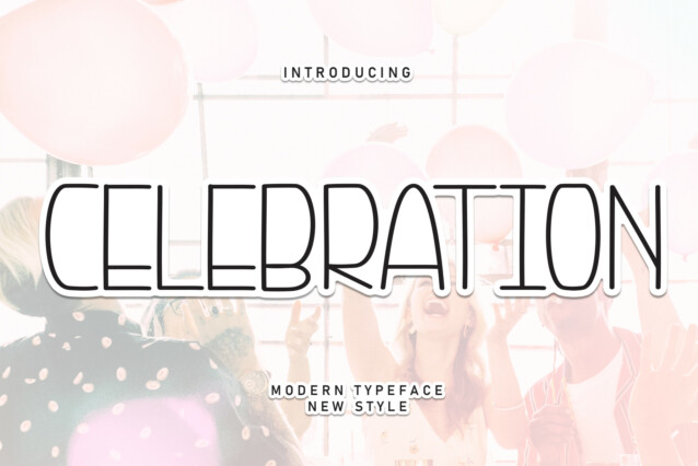 Celebration Display Font - Download Free Font