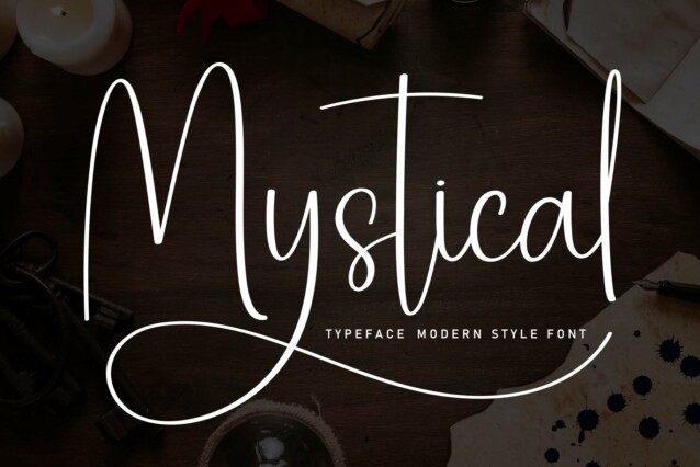 Mystical Script Typeface - Download Free Font