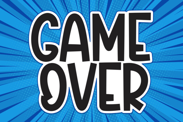 Game Over Display Font - Download Free Font