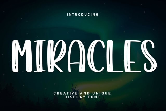 Miracles Display Font - Download Free Font