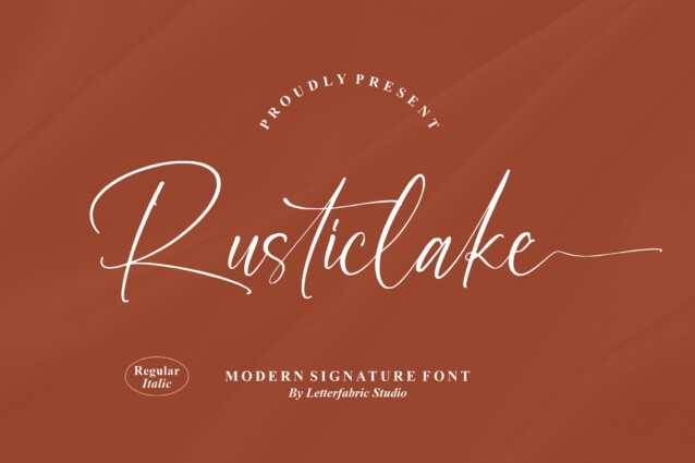 Rusticlake Font - Download Free Font