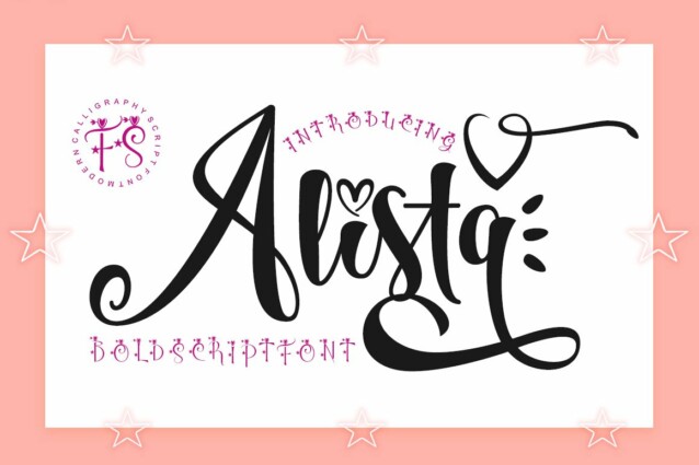 Alista Script Font - Download Free Font