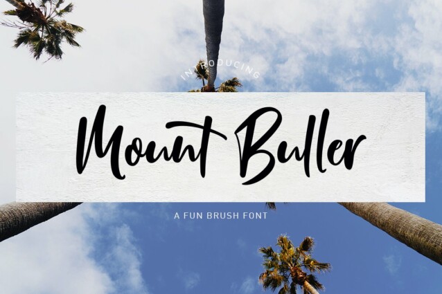 Mount Buller Script Font - Download Free Font